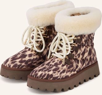 Marc Cain Plateau-Boots beige