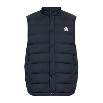 Moncler Barthe Daunenweste - - Jackets - Herren - Blau - S