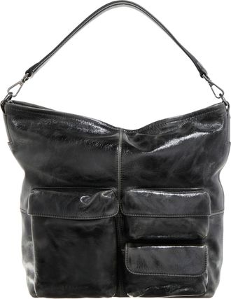 Liebeskind Liebeskind Berlin Hobo Bags - Noos Lk 204 Archive Lack Distressed - Gr. unisize - in Schwarz - f&uuml;r Damen