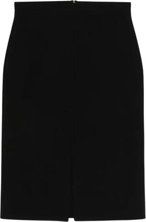 Joseph Femme, Jupes, Noir, Taille: 40 FR Safir Compact Milano Knit Skirt