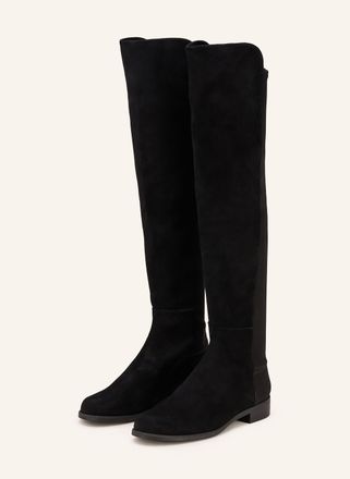 Stuart Weitzman Overknee-Stiefel schwarz