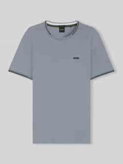 HUGO BOSS Regular Fit T-Shirt aus Baumwoll-Mix Modell TAUL