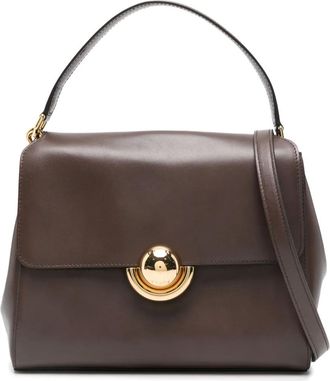 Furla sac cabas Domus en cuir - Marron