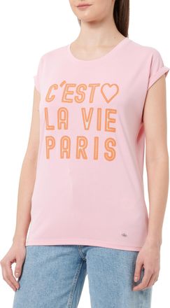 Key Largo Damen Viva Round T-Shirt, Powder Rose (1344), XS EU