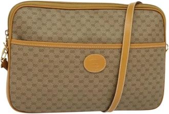 Gucci Pre-owned Cuir sacs-gucci - Femme - Pre-owned - Beige - Taille: ONE Size