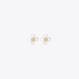 Tory Burch Forget Me Not Clover Ohrstecker