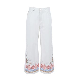 Max Mara Damen, Hosen, Wei&szlig;, 2XLGr&ouml;&szlig;e