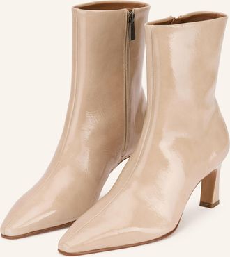 Bobbies Bobbies Lackstiefeletten &Eacute;milie weiss