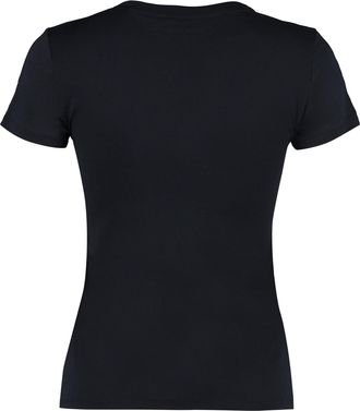Vince Cotton Crew-Neck T-Shirt - Black