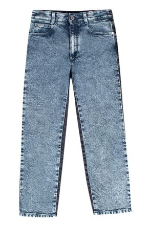 Stella McCartney Two-tone Acid Wash Jeans Size S