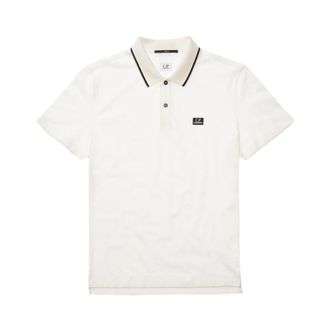 C.P. Company Stretch-Polohemd - Slim Fit - - Tops - Herren - Wei&szlig; - M