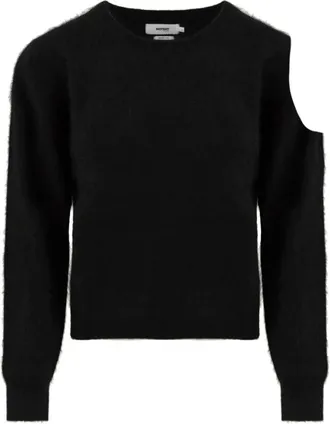 Notshy Femme, Pulls, Noir, Taille: 40 FR Pull en Cachemire Winona