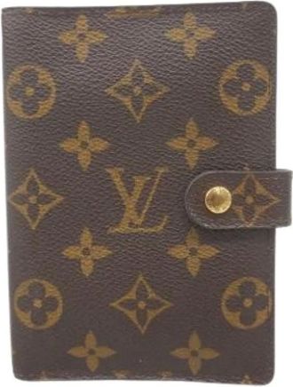 Louis Vuitton unisex, Pre-owned, Brun, Taille: ONE Size Portefeuille Vintage Pre-owned