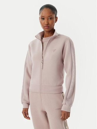 Guess Sweatshirt New Allie Scuba V2YQ17 K7UW2 Violett Regular Fit