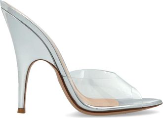 Gianvito Rossi Femme, Chaussures, Gris, Taille: 41 EU Mules &agrave; Talon Sofia