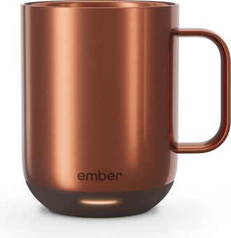 Ember Smart Mug 2 mit Temperatureinstellung - 295 ml, per App steuerbar, wiederaufladbarer, aufheizbarer Kaffeebecher mit Intelligent LED Display, 1,5-Stund