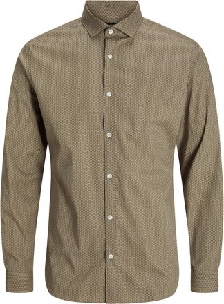 Jack & Jones Jprblablackpool Print L/S Shirt Sn