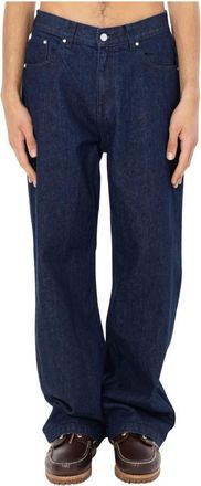 Arte Homme, Jeans, Bleu, Taille: W32 Circle Logo Pocket Dark Jeans