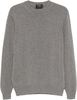 Dell'Oglio pull côtelé - Gris