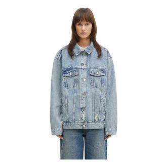 Anine Bing Rory Denim Jacket - - Jackets - Damen - Blau - XS