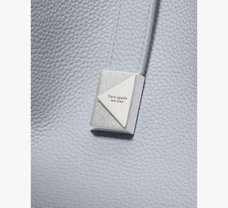 Kate Spade New York Kate Spade Deco Schultertasche, Gro&szlig; f&uuml;r Frauen in Blasses Saphirblau | Leder