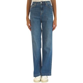 Roy Rogers Flare Jeans - - Jeans - Damen - Blau - W25