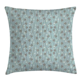 Generic Zierkissenbez&uuml;ge Rustikale Vintage-Blumenkomposition Mit Zweigen Und Wildblumen F&uuml;r Den Garten Kissenh&uuml;lle Fashion Cushion Covers Maschinenwaschbar Ki