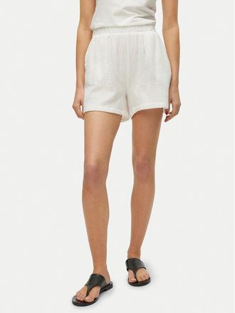 Vero Moda Stoffshorts Natali 10279687 Weiß Baggy Fit