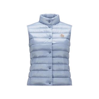 Moncler Liane &Auml;rmellose Daunenjacke - - Jackets - Damen - Blau - S