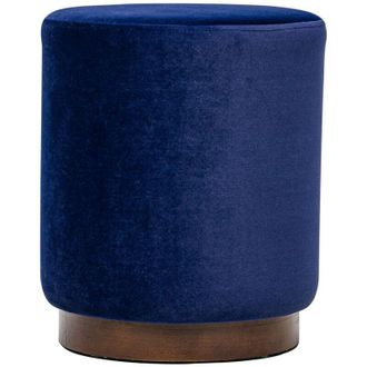Nordlys Nordlys - Pouf de Salon Base en Bois Marron