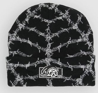 Lurking Class Lurker Spiderweb Fold Beanie black