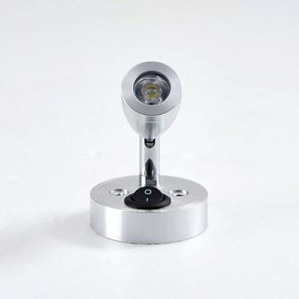 TOPBATHY Lampe De Lecture Led 12V 3W 6000K Applique Murale Flexible Pour Chambre, Salon, Bateau - Finition Soignée, Facile À Installer, Éclairage Décoratif