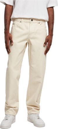 Urban Classics Herren Hose Colored Loose Fit Jeans whitesand 38