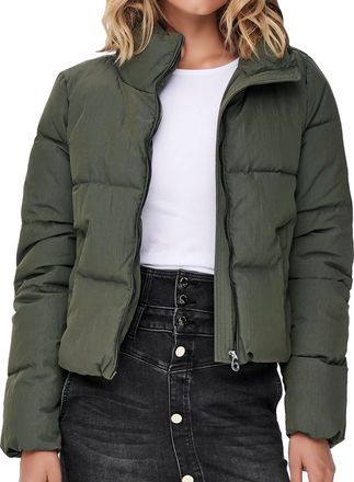 Only Damen Onldolly Short Buffer Jacket Otw Noos Jacke, Grape Leaf, S EU