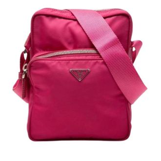 Prada Pre-owned Vintage Nylon Crossbody Bag - - Pre-owned - Damen - Rosa - ONE SIZE