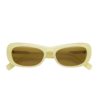 Retro Superfuture unisex, Accessoires, Jaune, Taille: 54 MM Sugo Lunettes de soleil