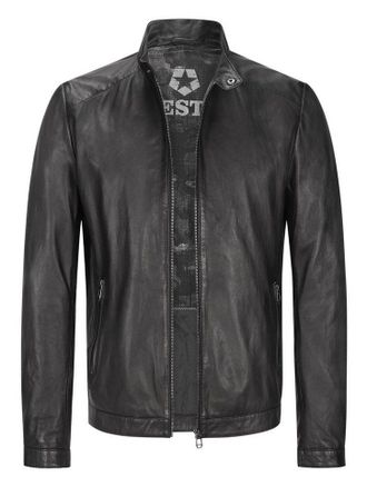 Milestone Lederjacke MSDave klassischer Schnitt aus feinstem Lammleder