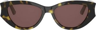 Dior Femme, Accessoires, Brun, Taille: 53 MM Lunettes de soleil Diorglow
