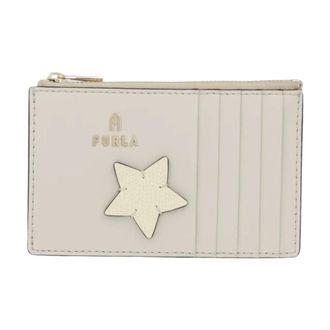 Furla Kompakte Leder Geldb&ouml;rse - - Accessories - Damen - Beige - ONE SIZE