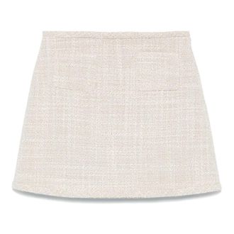 Theory Binding Mn Sk.Textur - - Skirts - Damen - Grau - S