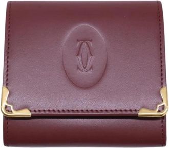 Cartier Pre-owned Vintage Coin Case - - Pre-owned - Damen - Rot - ONE SIZE
