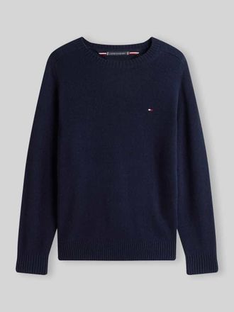 Tommy Hilfiger Regular Fit Pullover aus Lammwoll-Mix