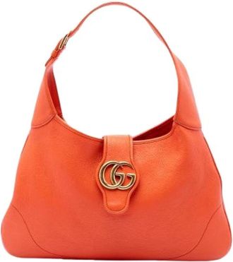 Gucci Sac bandouli&egrave;re Aphrodite Pre-owned - Femme - Pre-owned - Orange - Taille: ONE Size