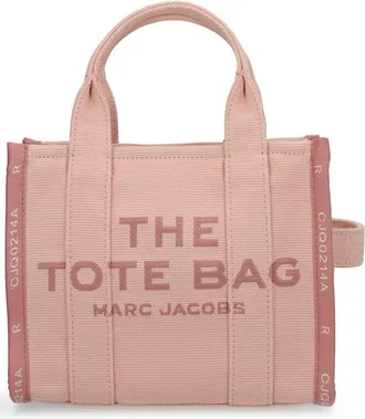 Marc Jacobs Womens Tote Bag The Pink Cotton + Polyester Handbags Hand