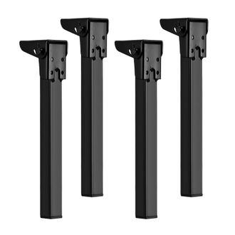 Generic Klapptischbeine - 4 St&uuml;ck M&ouml;belbeschl&auml;ge | Metall-Couchtischbein f&uuml;r Heimwerker, Wohnung, Wohnzimmer, Schlafzimmer, Arbeitszimmer, Balkon, Terrasse, B