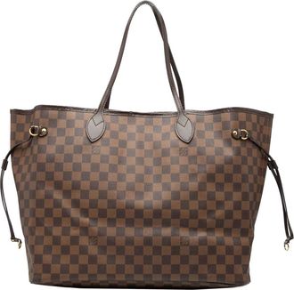Louis Vuitton 2008 Damier Ebene Neverfull GM tote bag - Braun