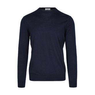 Paolo Pecora Homme, Pulls, Bleu, Taille: XL Pull col rond