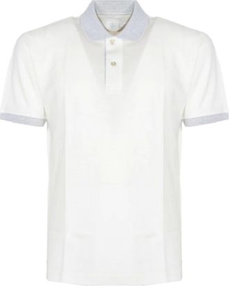 Eleventy Homme, Tops, Blanc, Taille: XL Eleventy T-shirts et Polos