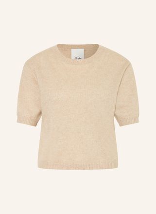 Allude Allude Strickshirt Mit Cashmere Und Seide beige