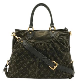 Louis Vuitton Pre-owned Monogram Denim Neo Cabby MM - - Pre-owned - Damen - Schwarzk - ONE SIZE